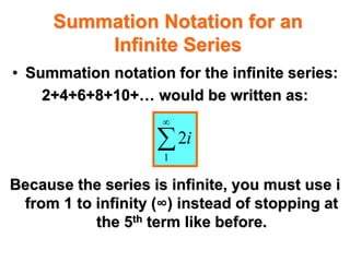 ALLIED MATHEMATICS -II UNIT IV & UNIT V SEQUENCES AND SERIES.ppt
