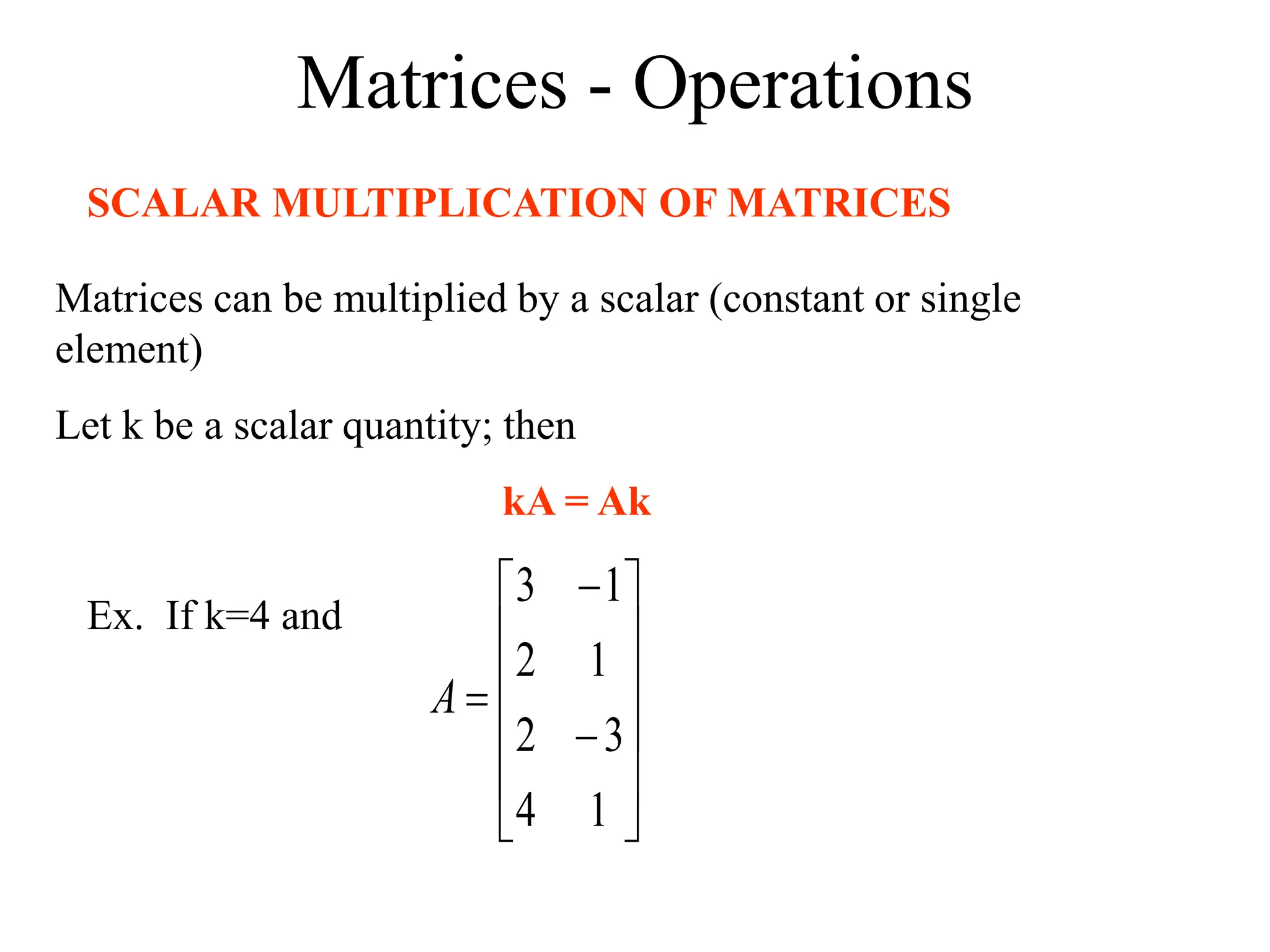 ALLIED MATHEMATICS -I UNIT III MATRICES.ppt
