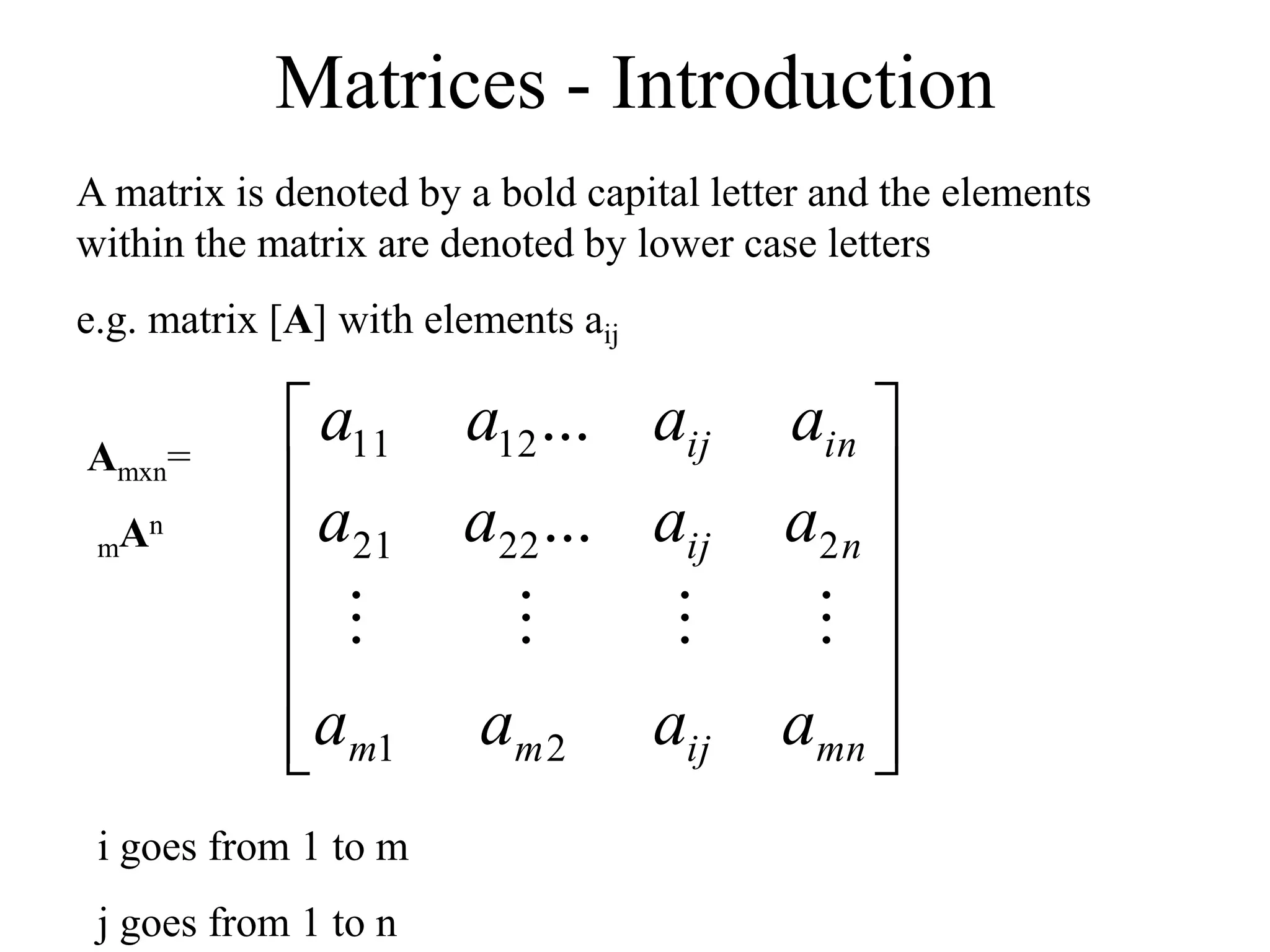 ALLIED MATHEMATICS -I UNIT III MATRICES.ppt