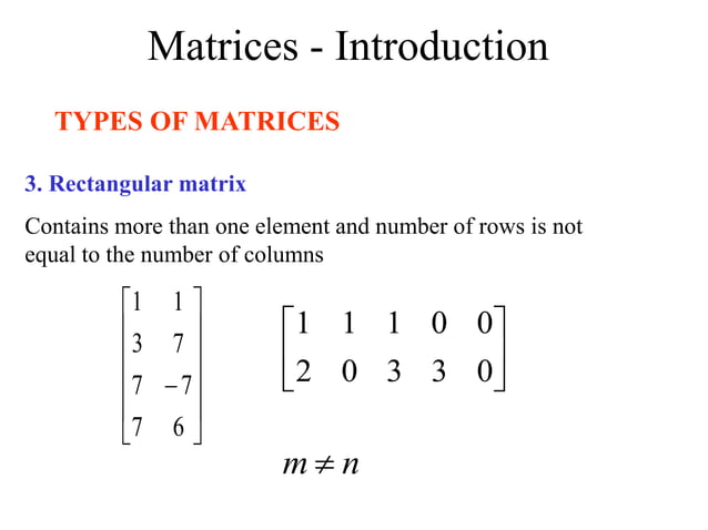 ALLIED MATHEMATICS -I UNIT III MATRICES.ppt