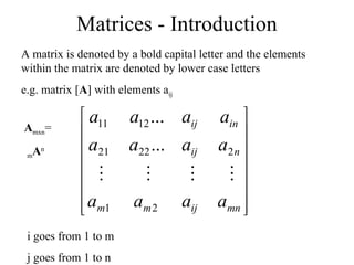 ALLIED MATHEMATICS -I UNIT III MATRICES.ppt