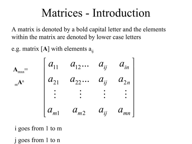 ALLIED MATHEMATICS -I UNIT III MATRICES.ppt