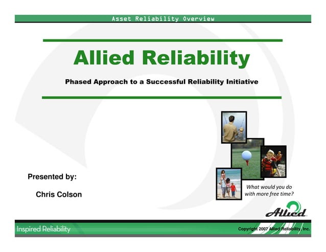 Allied Reliability Phase II EMP Development Overview (March 2009) | PDF