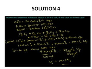 ALLIGATION METHOD SOLVED | PPTX | Chemistry | Science