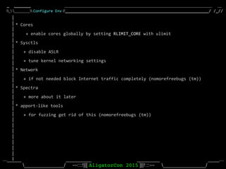 Fuzzing Challenges - AlligatorCon | PDF