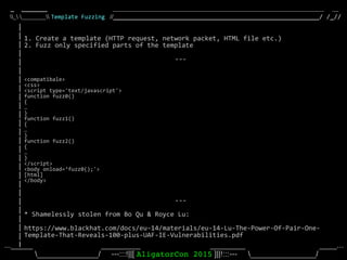 Fuzzing Challenges - AlligatorCon | PDF