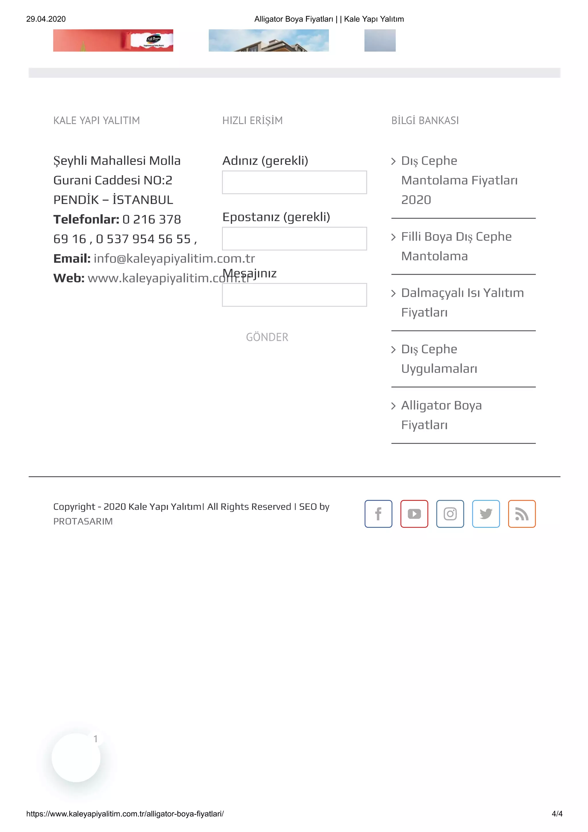 Alligator boya-fiyatlari | PDF