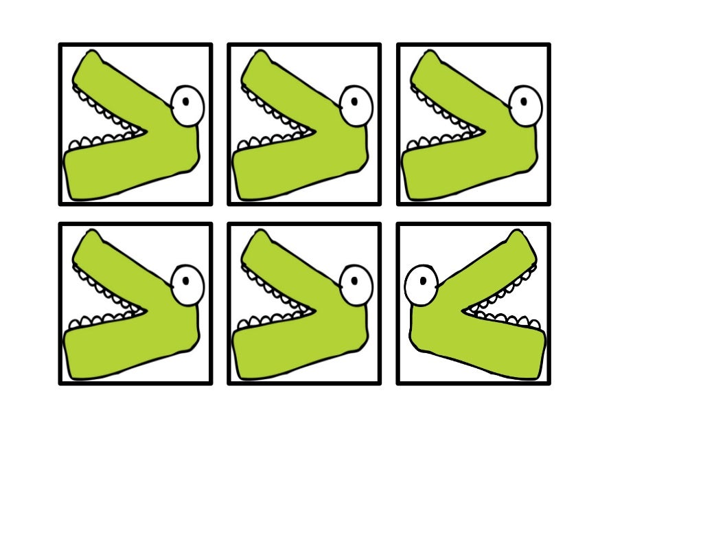 mayor y menor con cocodrilo