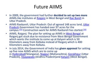 All India Institute of Medical Sciences AIIMS - New Delhi | PPTX