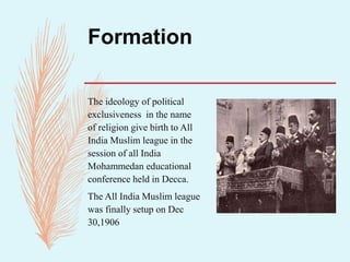 All india muslim league | PPTX