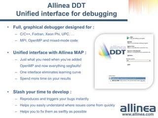 Profiling and Optimizing for Xeon Phi with Allinea MAP | PPT