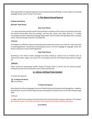 Theories in Language Description | DOCX