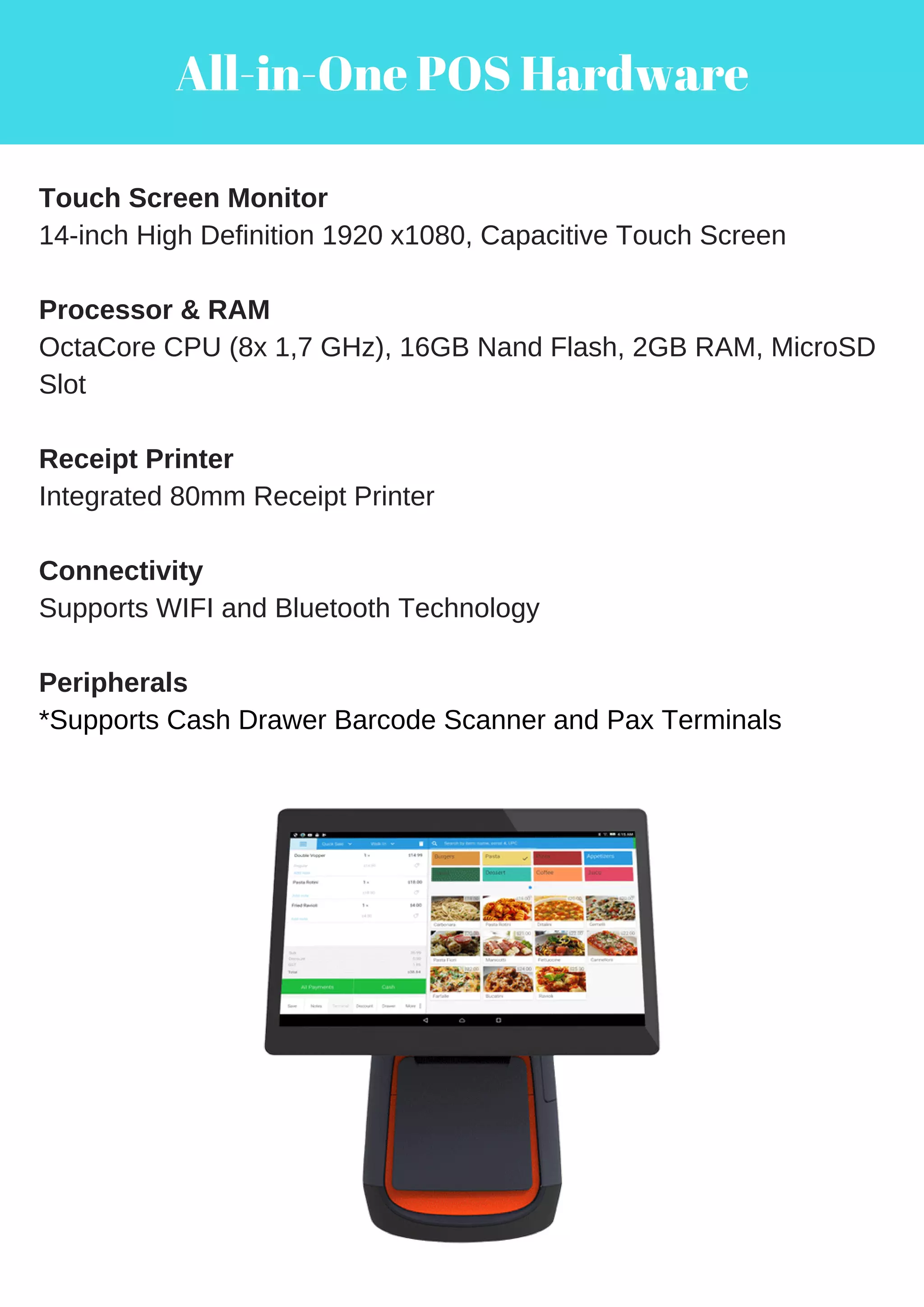 All-in-One POS System | PDF | Computer Peripherals | Computing