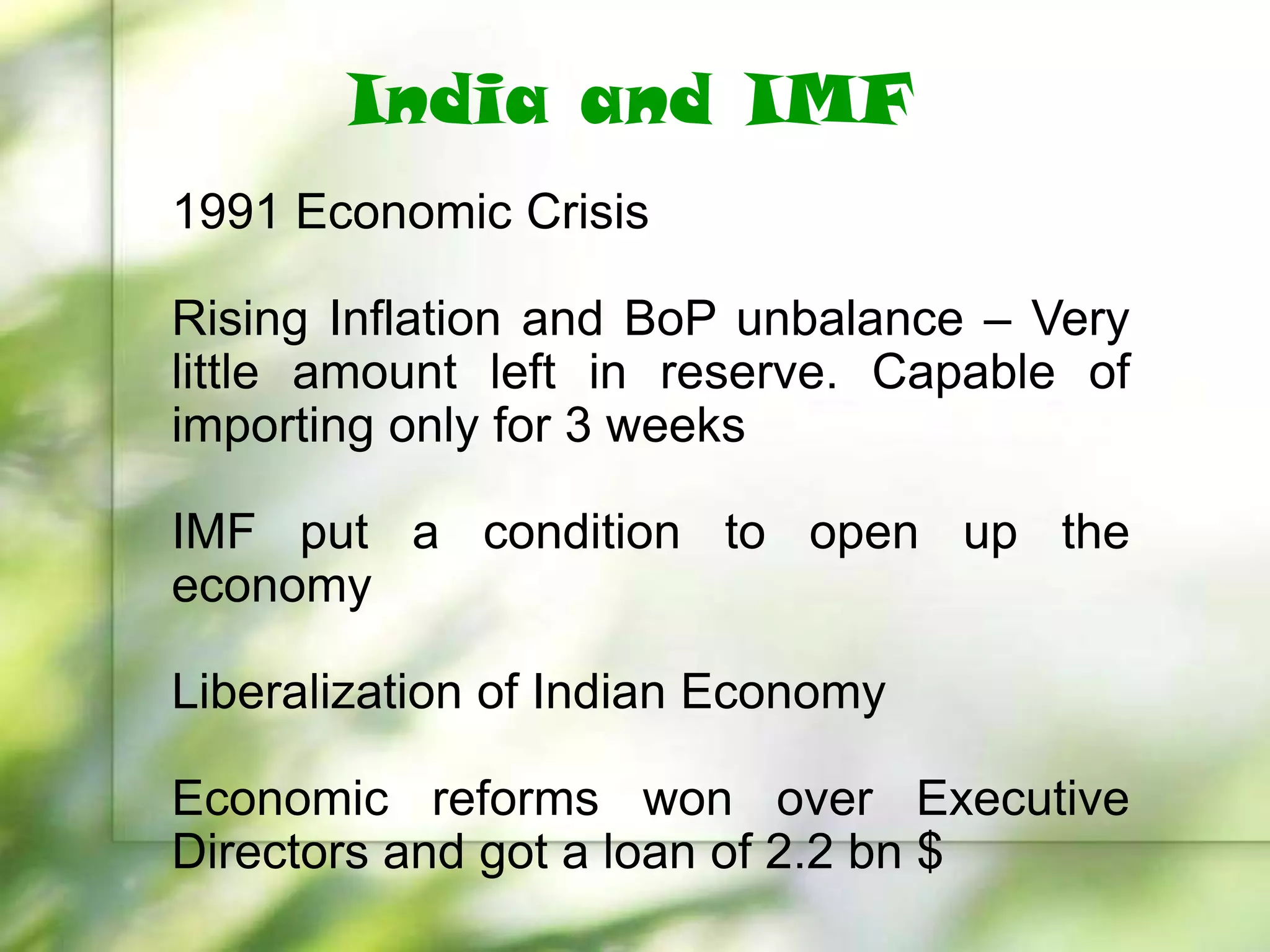 Role Of Multilateral Agencies | PPTX