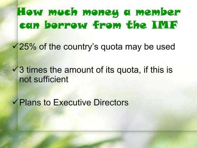 Role Of Multilateral Agencies | PPTX | Business Banking & Finance ...