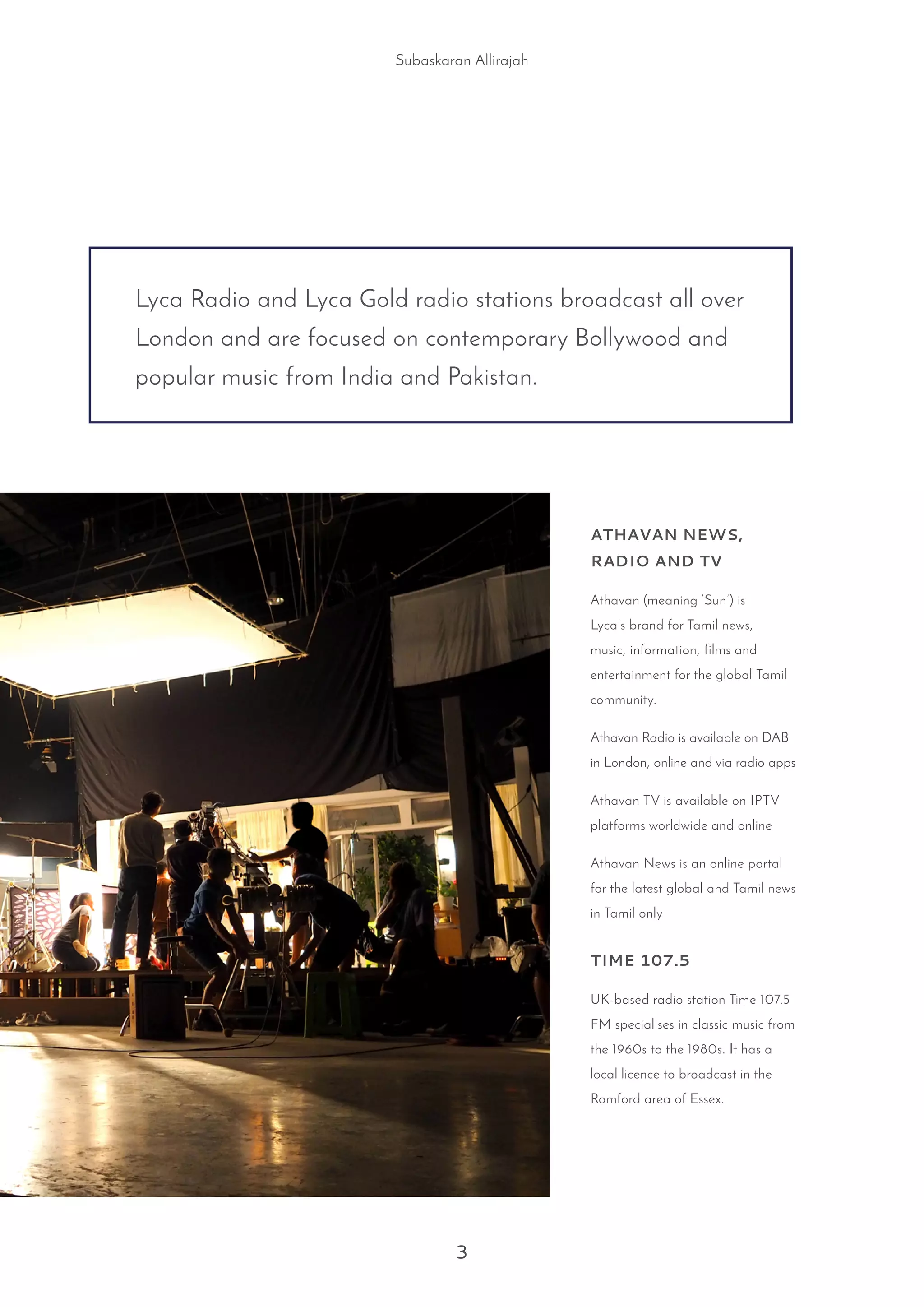 Lyca Group: Media and Entertainment | PDF