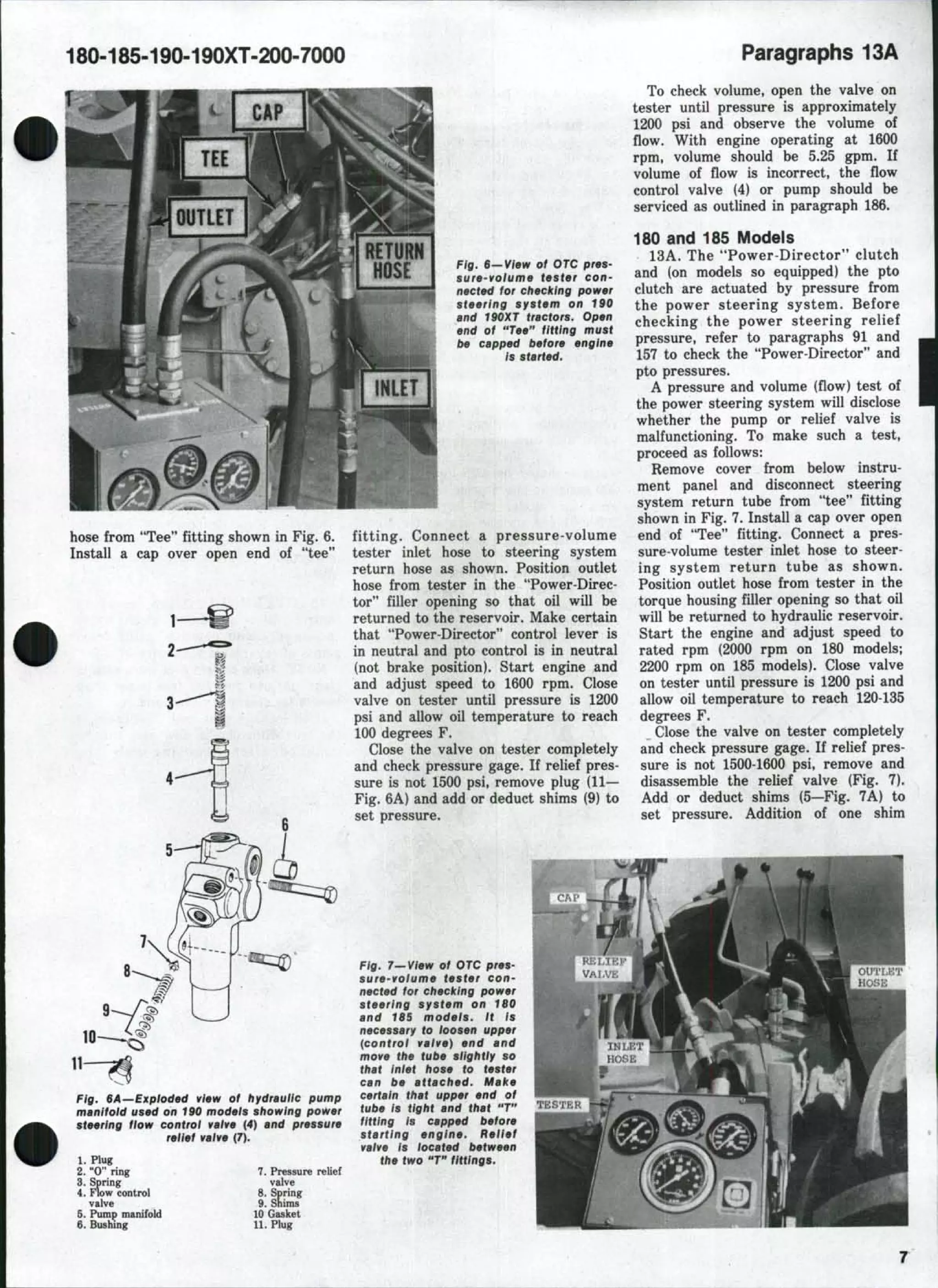 Allis chalmers models 190 xt tractor service repair manual | PDF