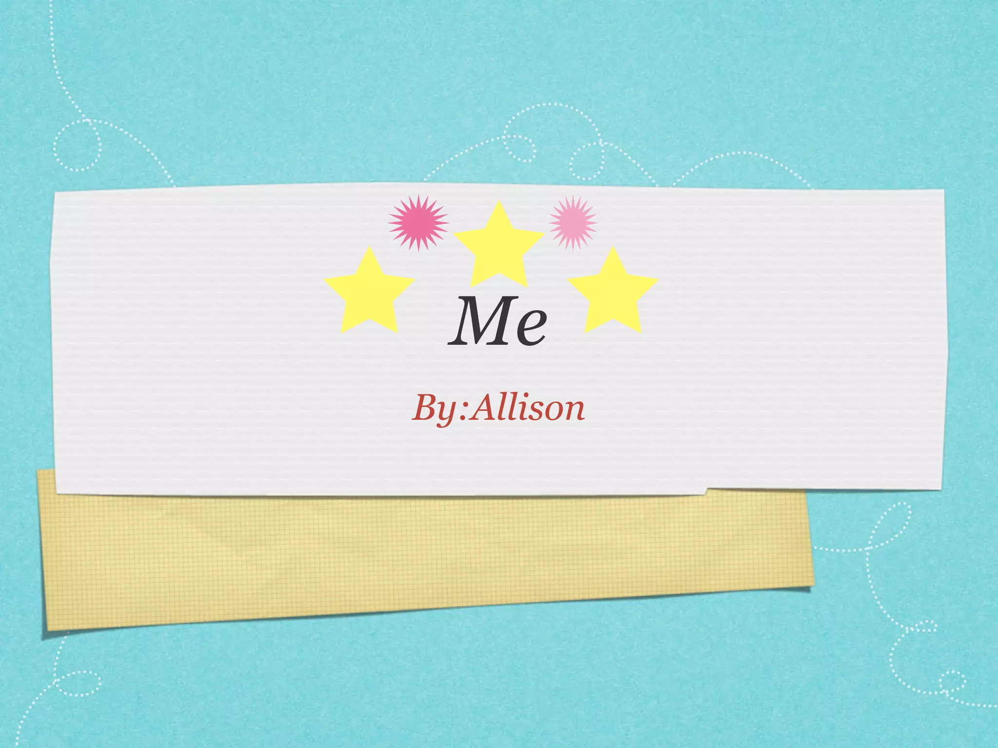 Allison - All About Me | PPT