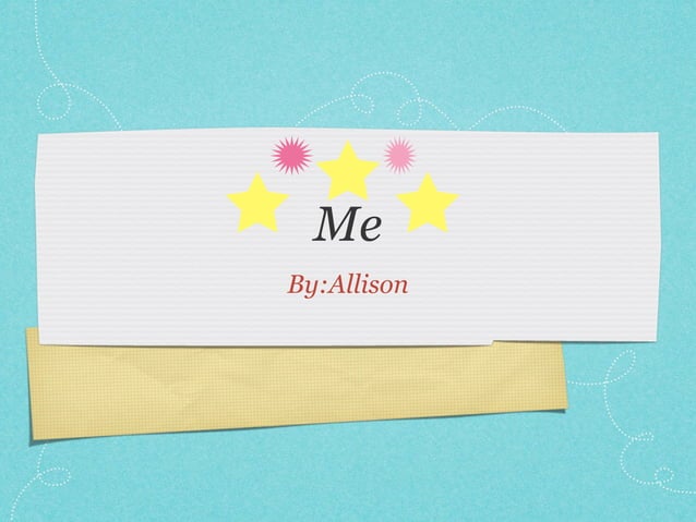 Allison - All About Me | ZIP | Holidays