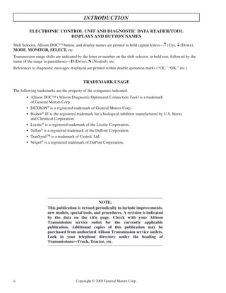 Allison 4500 Rds Service Manual | PDF