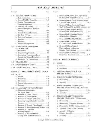 Allison 4500 Rds Service Manual