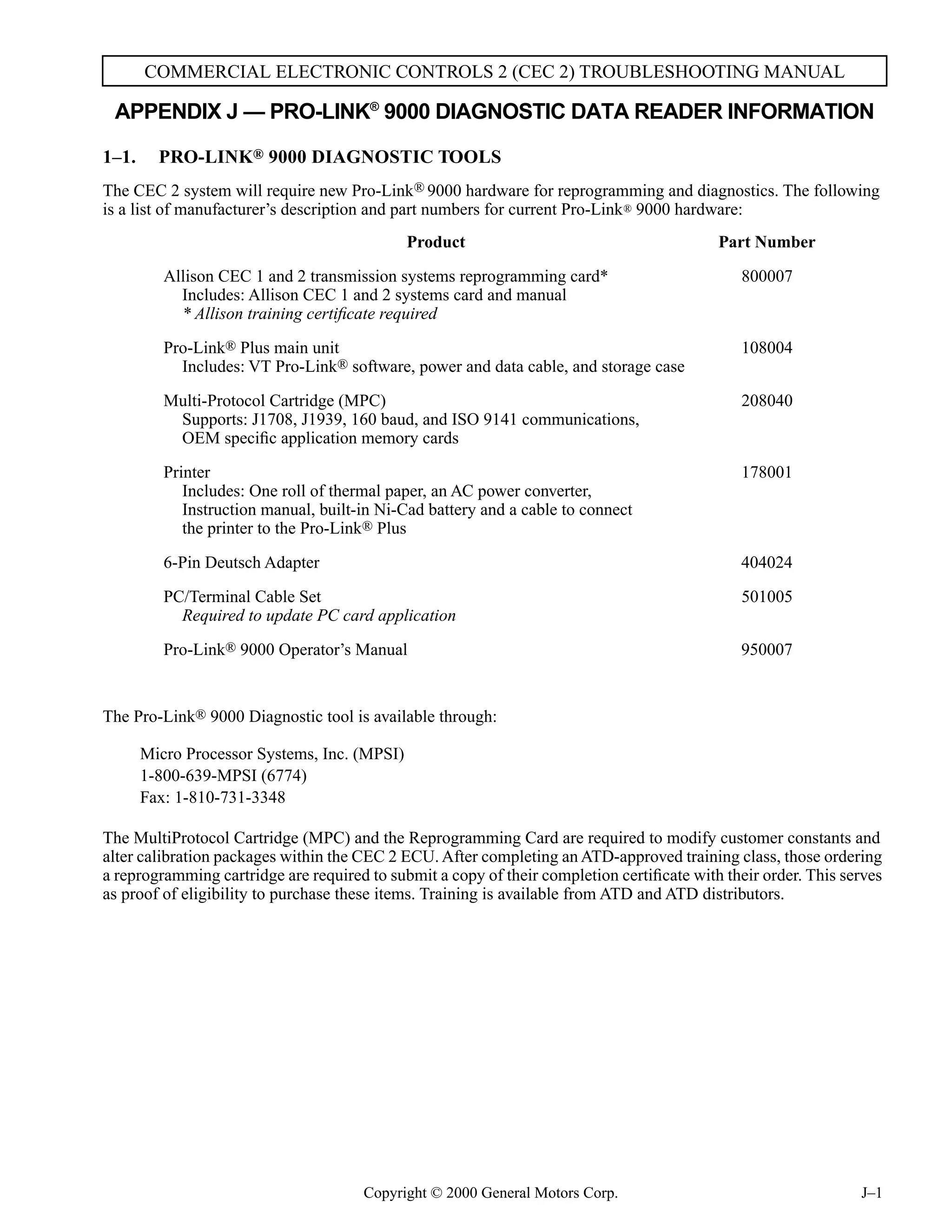 Allison 5000, 6000, 8000, 9000 Troubleshooting Manual PDF.pdf