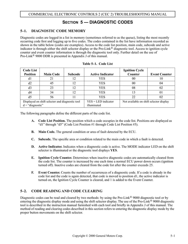 Allison 5000, 6000, 8000, 9000 Troubleshooting Manual PDF.pdf | Auto ...