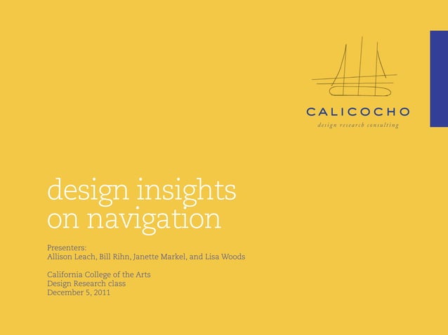 Design Research: Final Insights | PPT