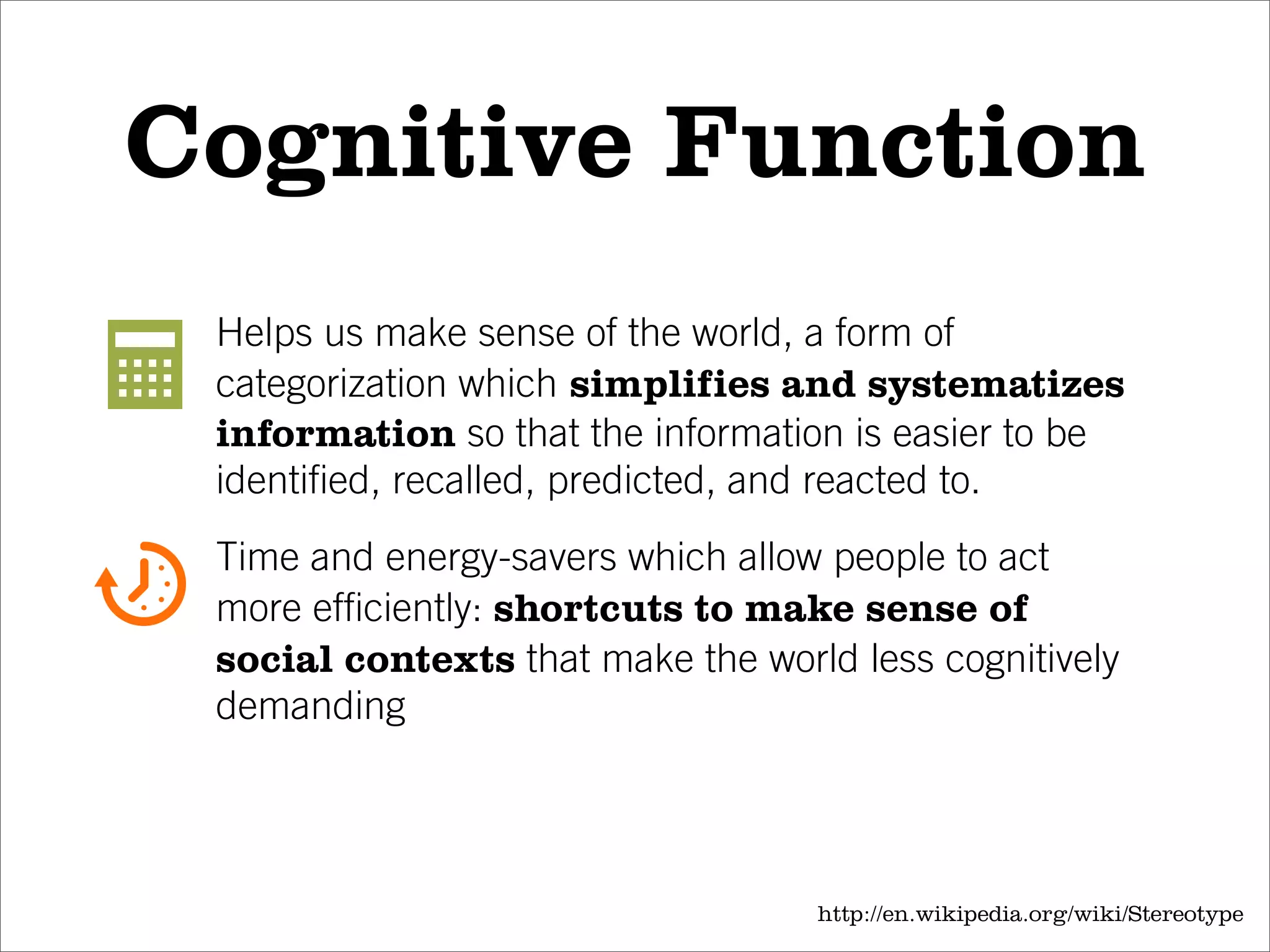 Understanding Stereotypes for Cognitive Design | PDF