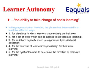 Allison Nunziante: Developing Autonomous Learners THrough Project Work | PPTX | Arts and Crafts ...