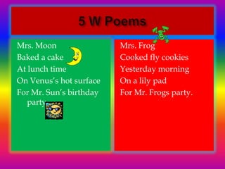 Allison’s poems | PPT