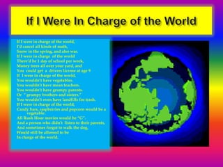 Allison’s poems | PPT