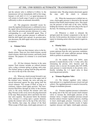 Allison transmission at 545 Repair Workshop Service Manual | PDF