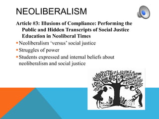 Allison van hee neoliberalism presentation | PPTX
