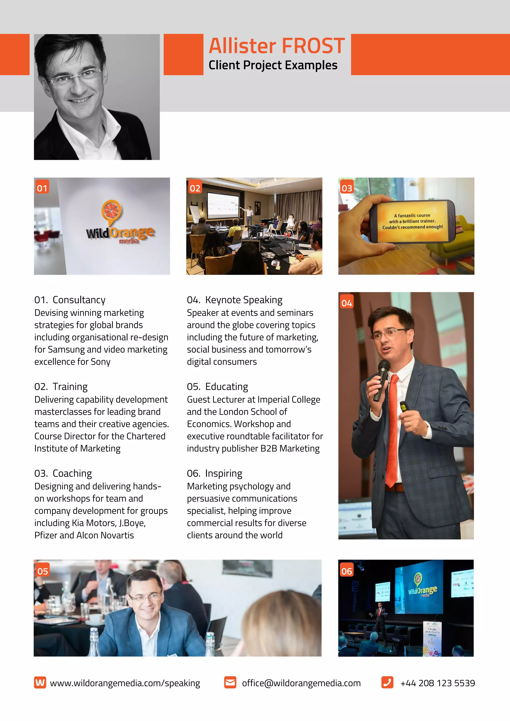 Wild Orange Media Client Project Examples | PDF
