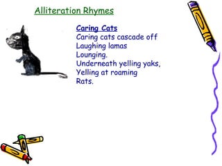 Alliteration - An overview with examples | PPS