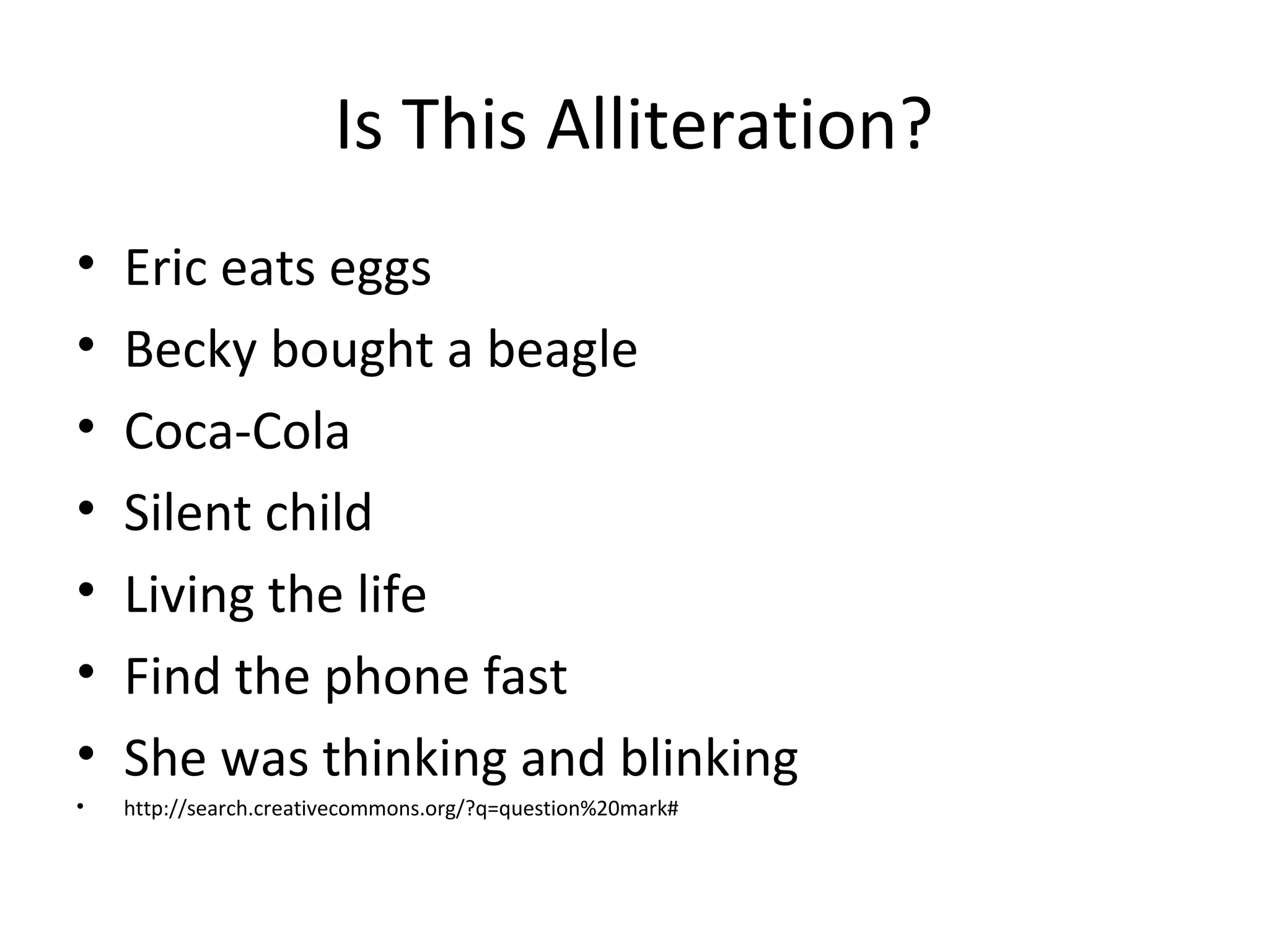 Alliteration & assonance | PPT