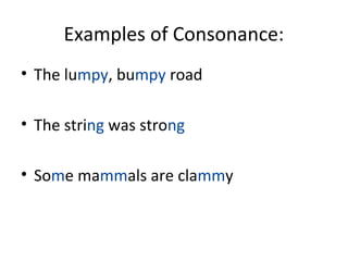 Alliteration & assonance | PPT