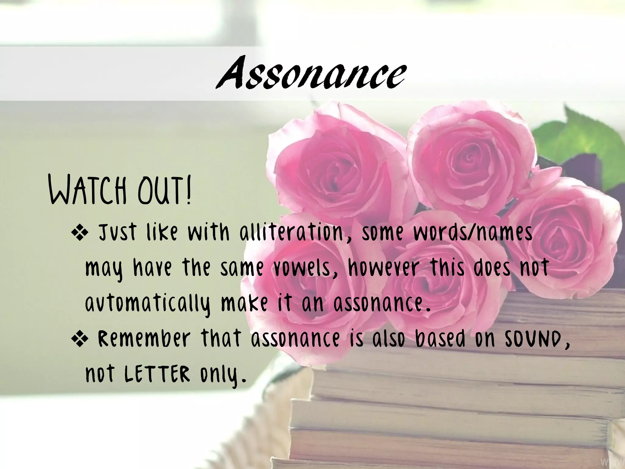 Alliteration and Assonance | PDF