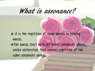Alliteration and Assonance | PDF