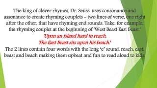 Alliteration, assonance, and consonance | PPTX