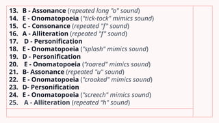 alliteration, assonance, consonance and onomatopeia.pptx