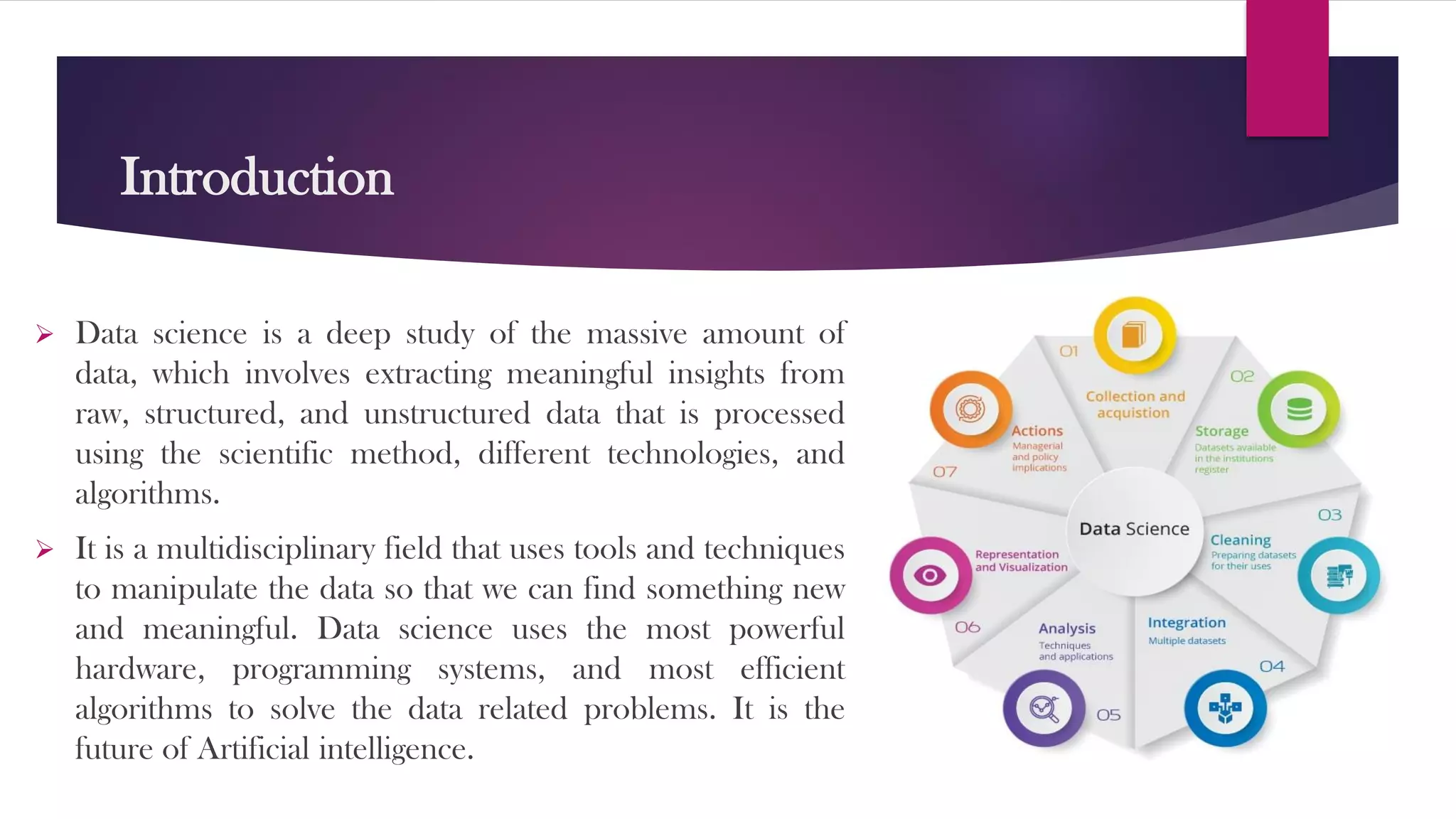 AI in Data science | PDF | Technology Industry | Industries