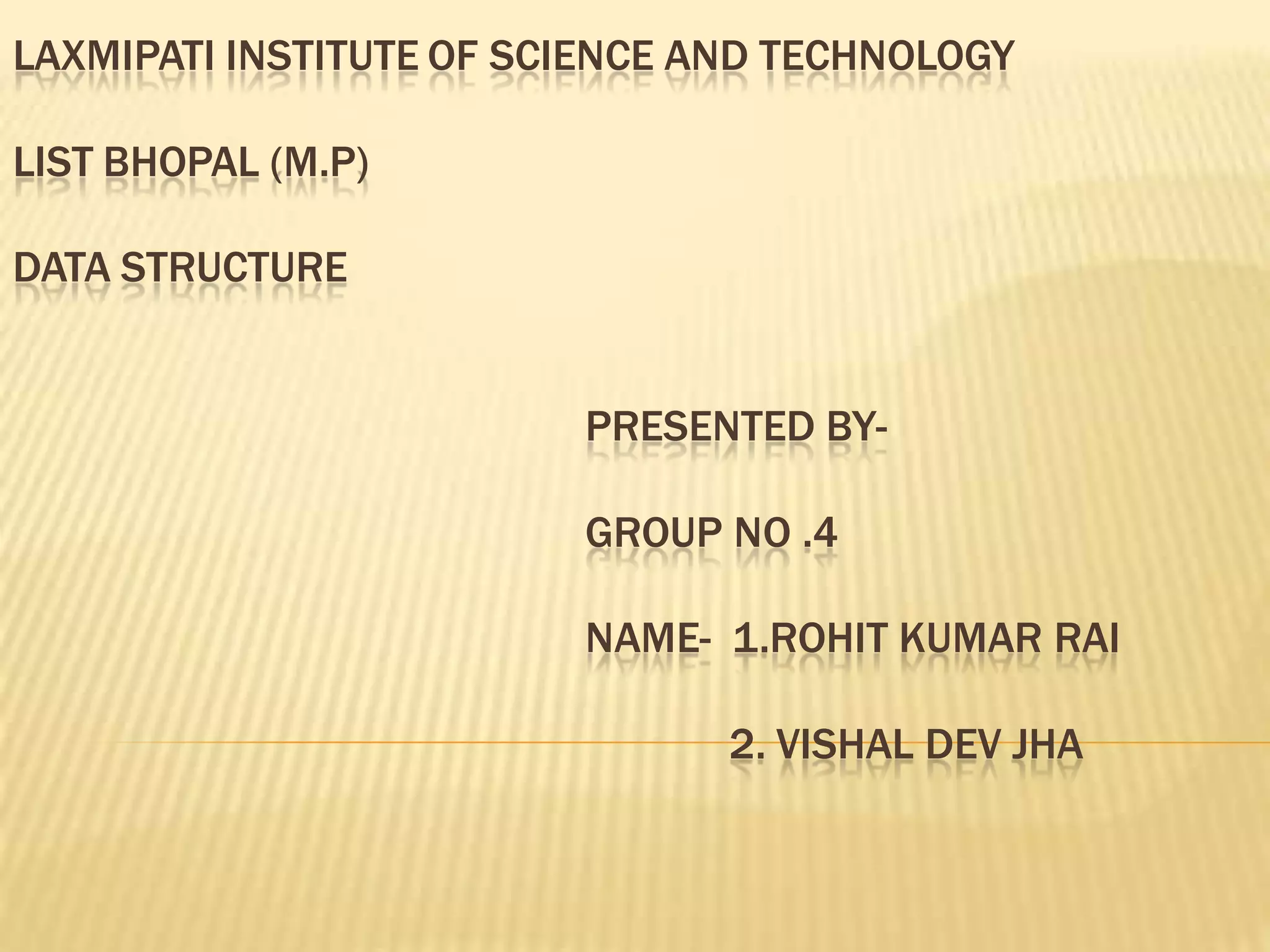 data structure | PPT