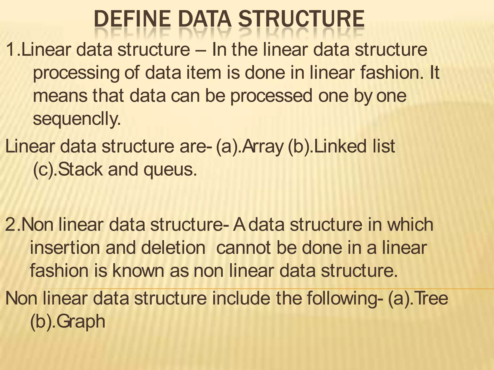 DATA STRUCTURE | PPT