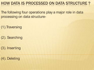 DATA STRUCTURE | PPT