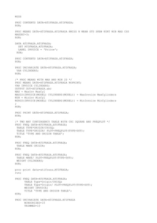 SAS CODES AND TRICKS | DOCX