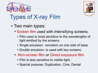 Medical Equipment lec 7 Radiography detectors | PPT