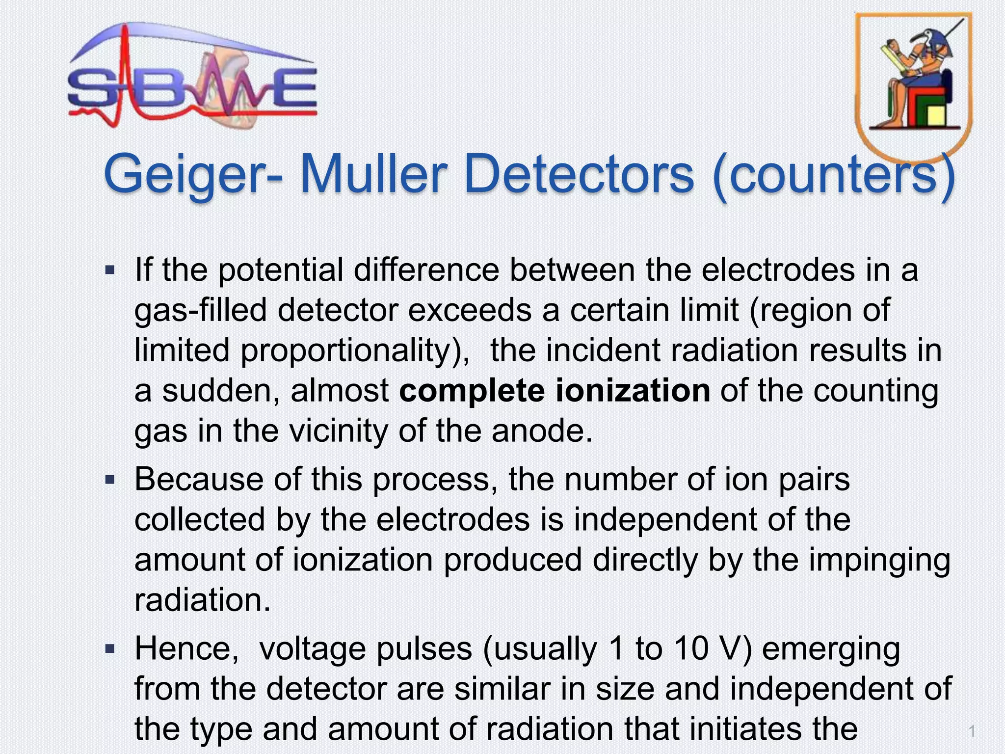 Medical Equipment lec 8 Radiography detectors | PPTX