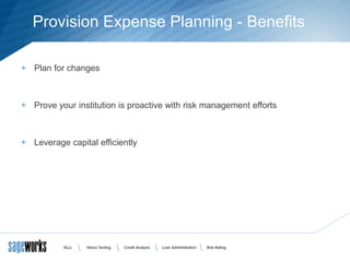 Using Scenario Building For Your ALLL | PDF